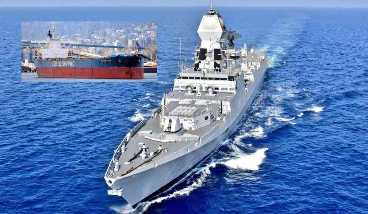 Indian Navy Impedes Arabian Sea Highjack Safely Rescues Cre
