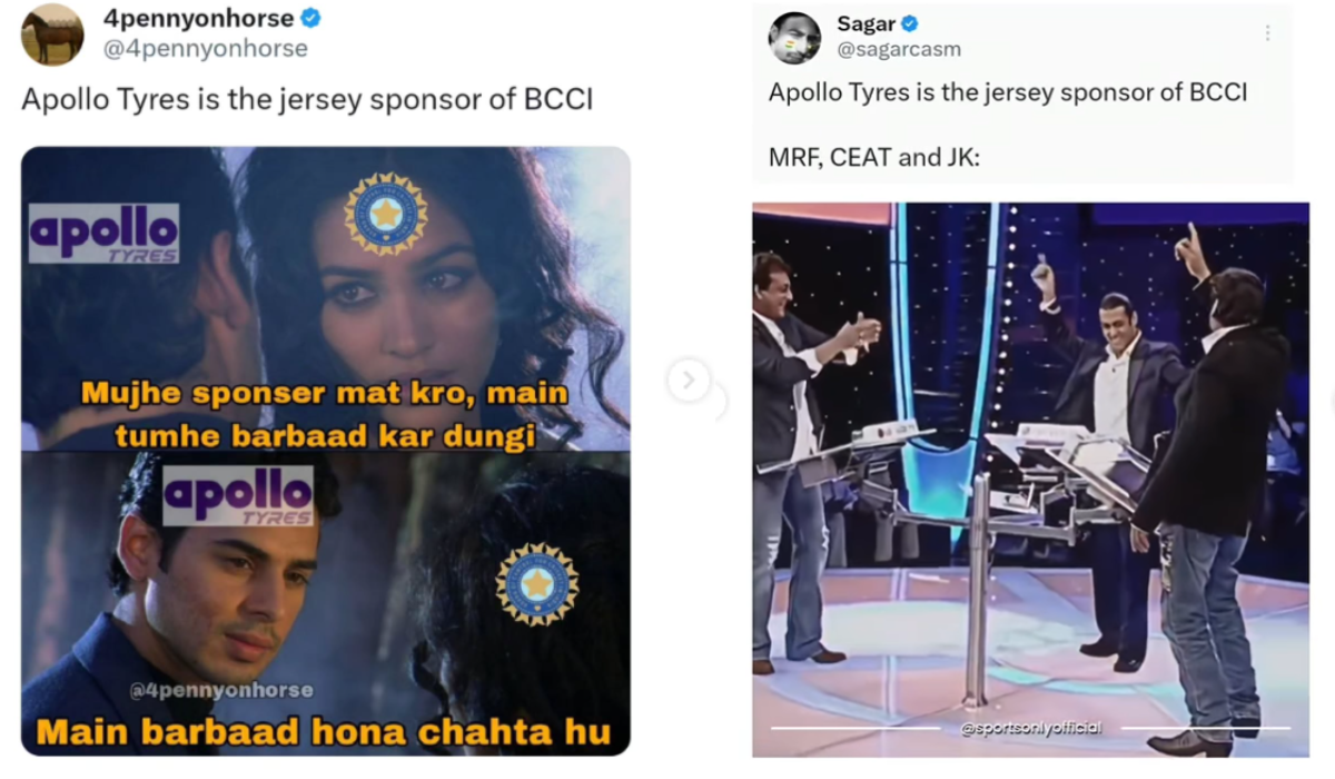 Apollo Tyres faces BCCI sponsor curse after Oppo, Vivo