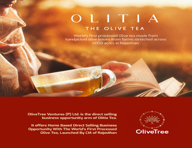 Olitia Tea: The First Processed Olive Tea the World has ever
